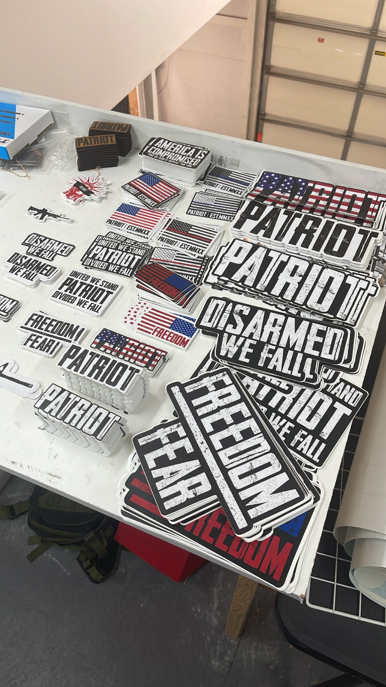 Patriot Stickers – OFFICIAL PATRIOT GEAR