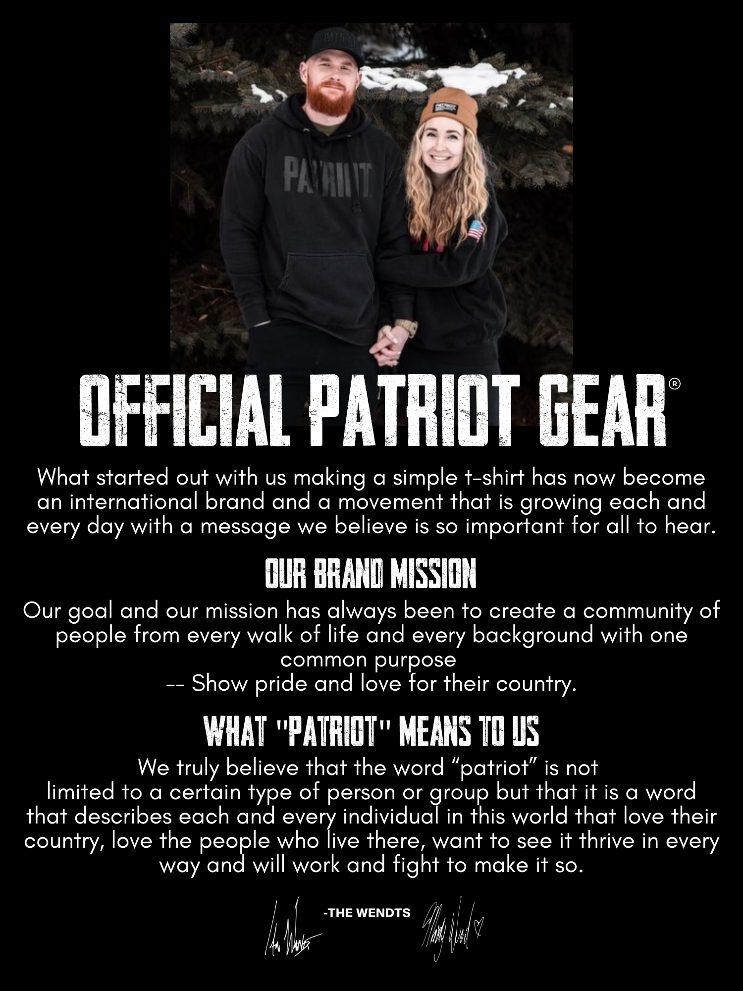 Official Patriot Gear | Patriotic Clothing | Patriotic Apparel ...
